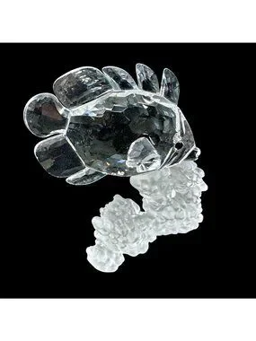Swarovski | Accents | Swarovski Crystal Butterfly Fish On Coral ...